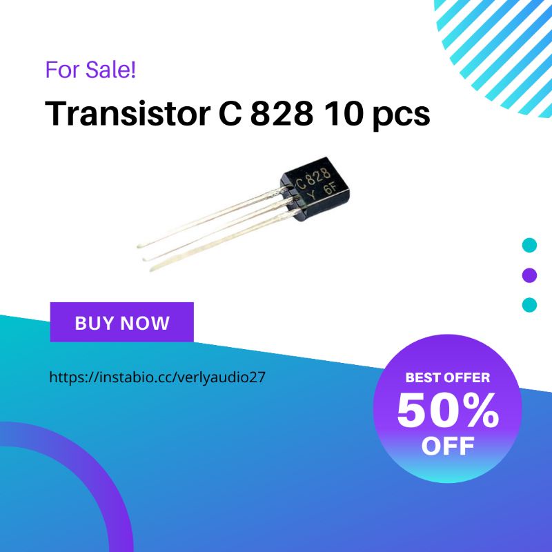 Jual Transistor C 828 C828 ISI 10 PCS | Shopee Indonesia