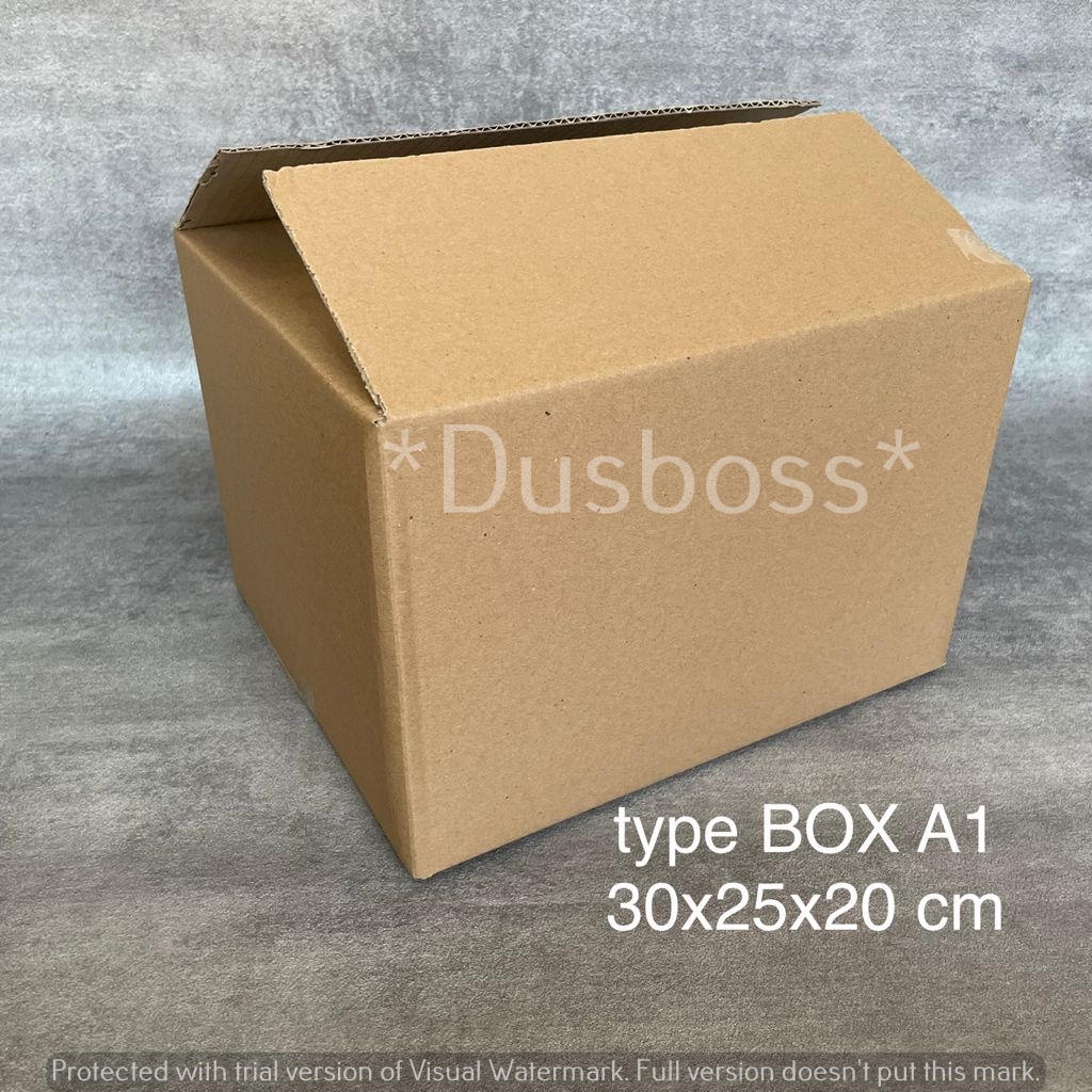 Jual BOX KARDUS Dus Packing 30 x 25 x 20 cm | Shopee Indonesia