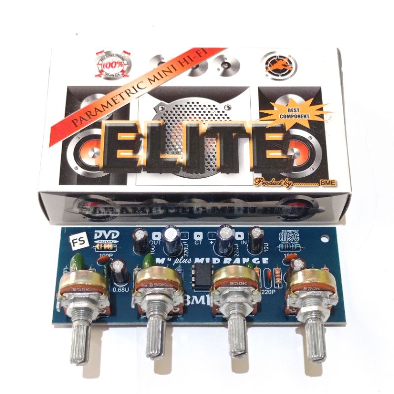 Jual Parametric Mini HI-FI Tone Control Best Component By BME | Shopee ...