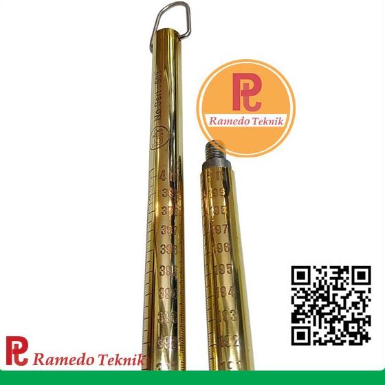 Jual Stick Sounding Kuningan 3 Meter-Deep Stick-Tongkat Ukur Minyak 3 ...