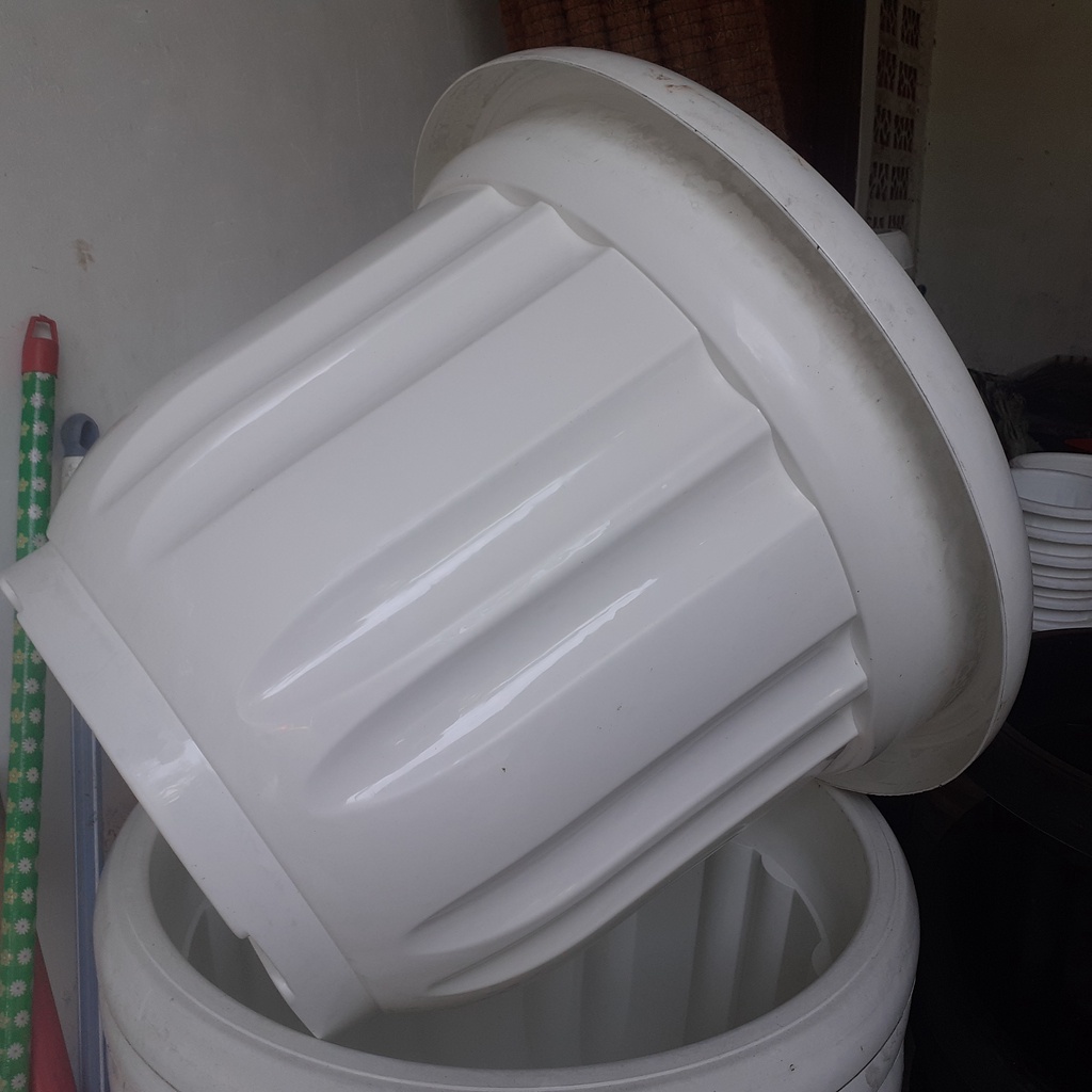 Jual Pot Besar Putih 60 cm Tabulampot Pondok Gede | Shopee Indonesia