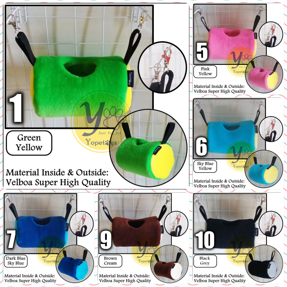 Jual Tubby Sleeping Bed Pouch Sugar Glider Accesories Sugar Glider ...