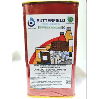 Jual Pewarna kuning telur | Butterfield food colours pewarna pangan ...