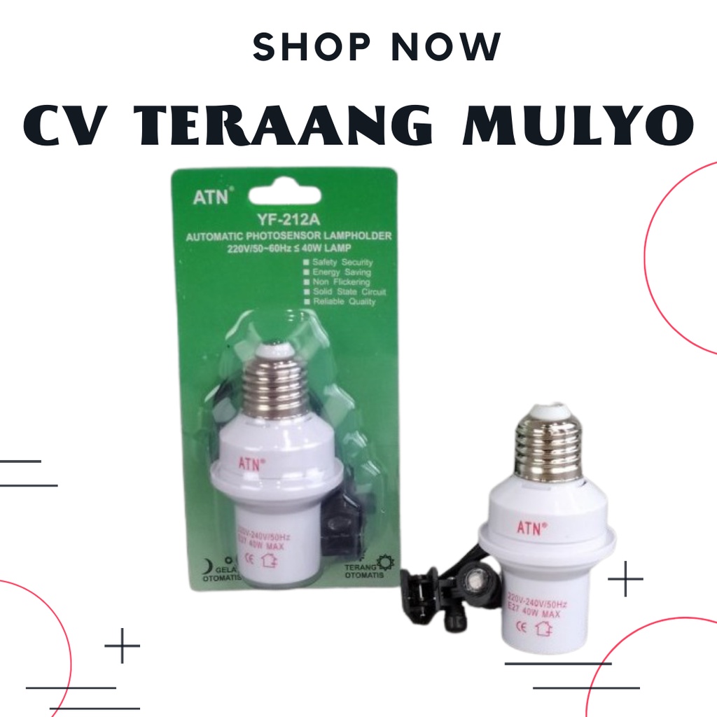 Jual Fitting Lampu Otomatis Sensor Cahaya ATN / Fitting Sensor | Shopee ... Jual Fitting Lampu Otomatis Sensor Cahaya ATN / Fitting Sensor | Shopee ...