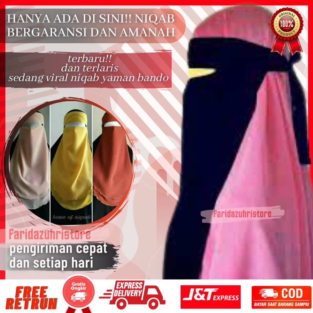Harga Niqab Bandana 2 Layer Sifon Model Terbaru Jun 2025 | BigGo Indonesia