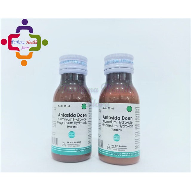 Jual Original Antasida Syrup 60 ml / Untuk Keluhan Lambung & Maag ...