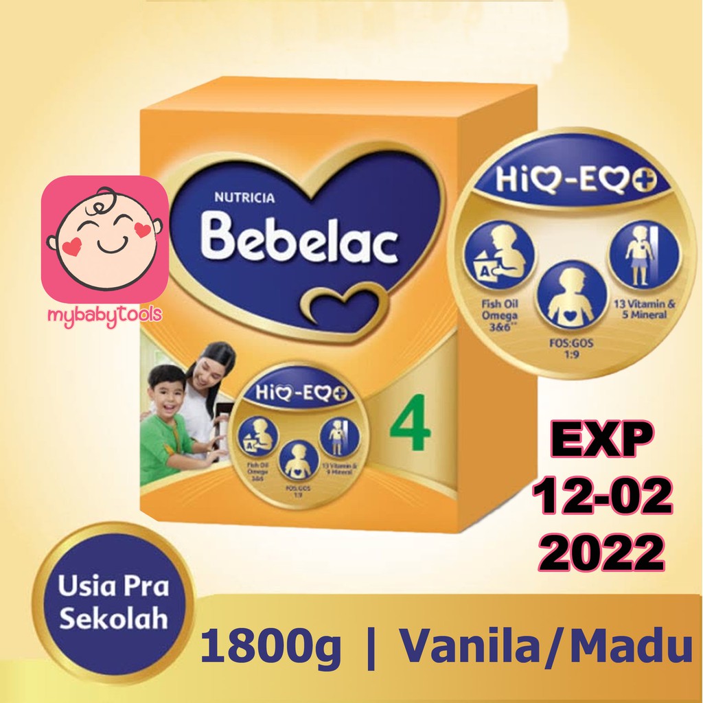 BEBELAC 4 1800 GR MADU VANILA SUSU BUBUK | Shopee Indonesia