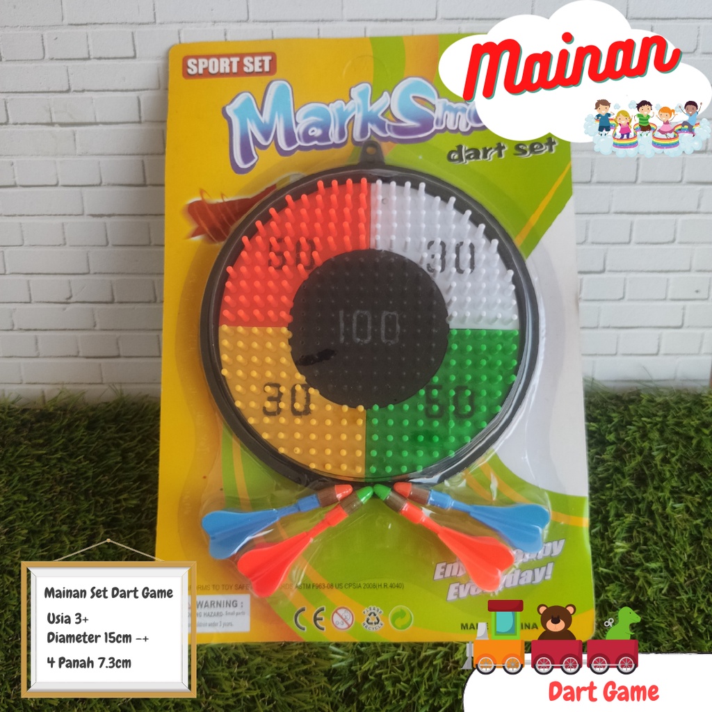 Jual Mainan Dart Set Game / Mark Smash / Game Sport / Fidget Toys ...