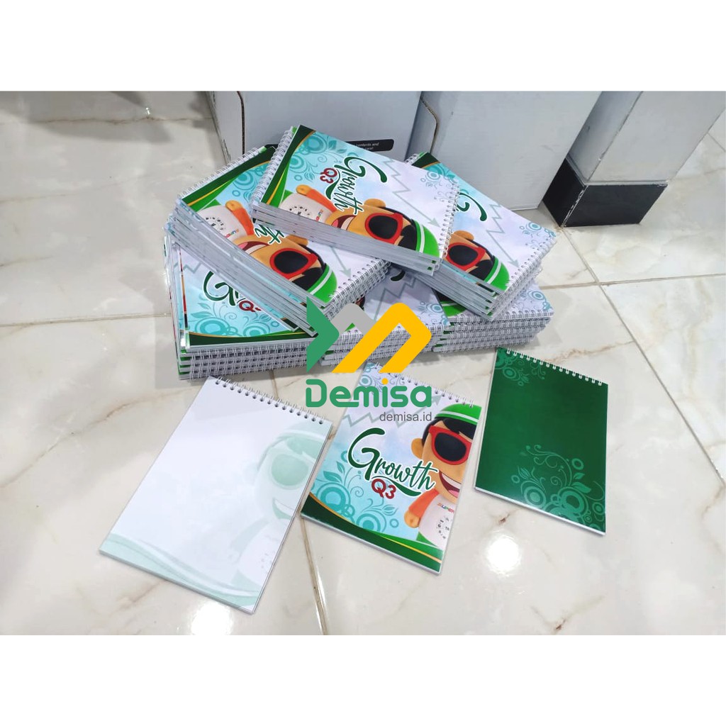 Jual Blocknote Spiral Custom Indonesia|Shopee Indonesia