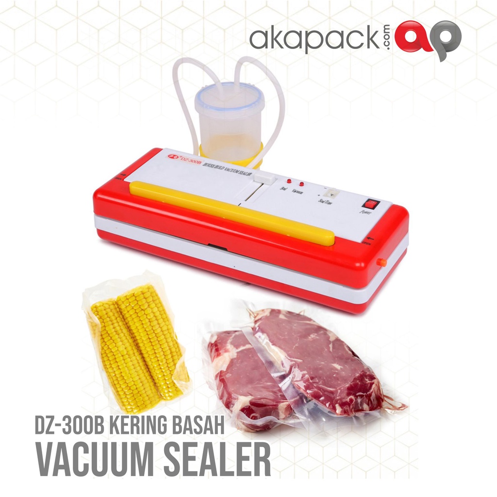 Jual Vacuum Sealer Portable DZ-300B / mesin vakum portable / Mesin ...