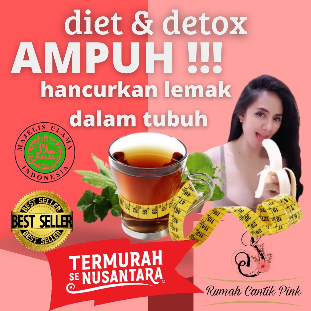 Jual TEH DIET DETOKS Slimming & Detox Green Tea Suplemen pelangsing ...