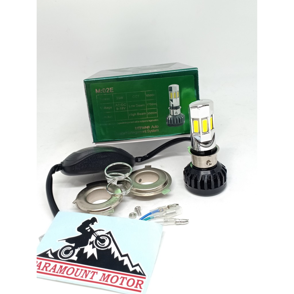 Jual lampu LED motor 6 sisi RTD lampu depan led 6 sisi 35 watt | Shopee Indonesia