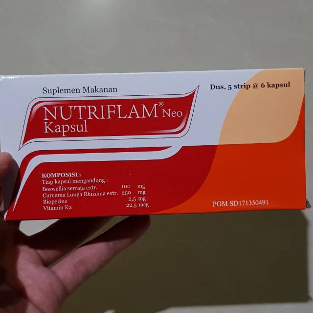 Jual NUTRIFLAM Neo capsul Termurah 100% original harga per BOX ...