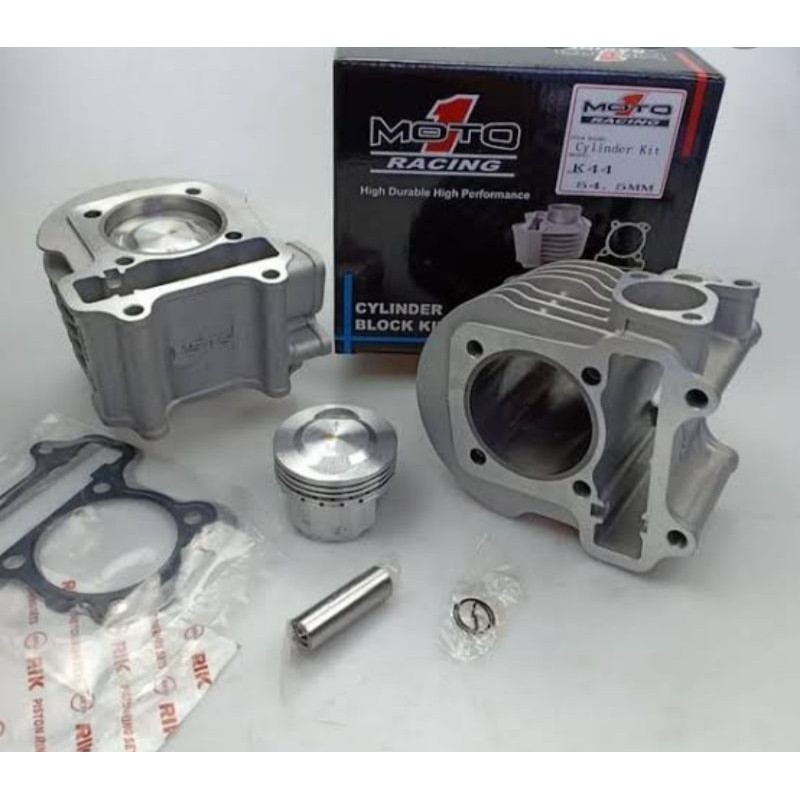 Jual blok seher bore up beat pop/beat fi esp injeksi/scoopy fi esp/uk 54,5 mm moto 1 kode mesin ...