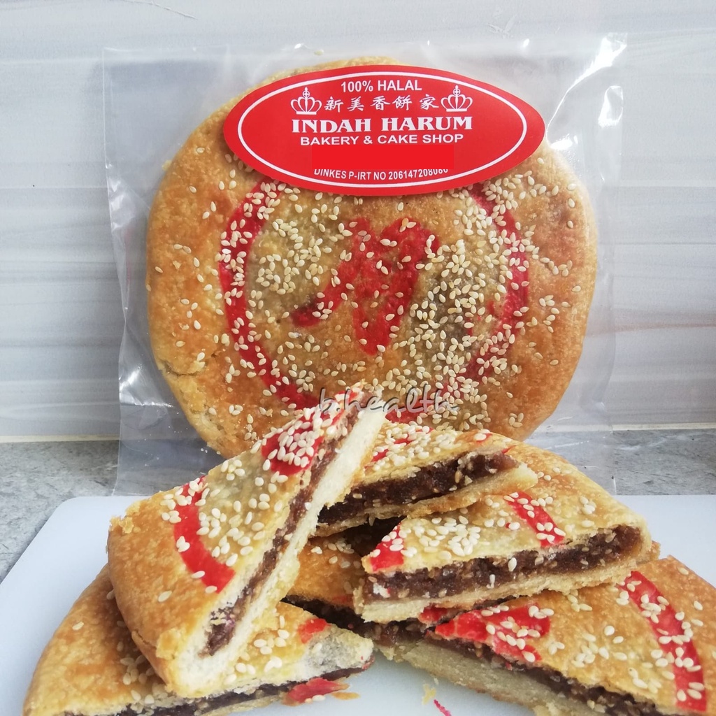 Jual Phong Pia Tausa Hitam + Wijen Pia Kue Bulan Gojin Mooncake ...