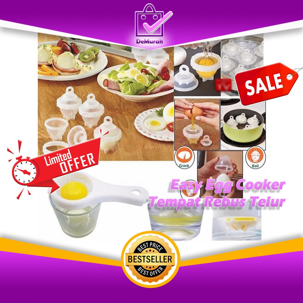 Easy Egg Cooker / Tempat Rebus Telur | Shopee Indonesia