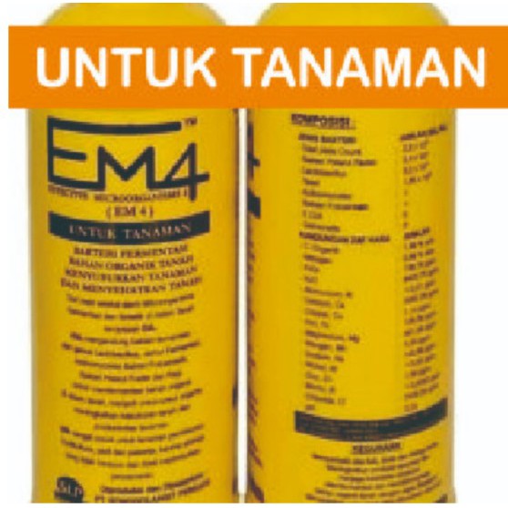 Jual EM4 100 ml repack UNTUK TANAMAN PERTANIAN bakteri u produksi ...