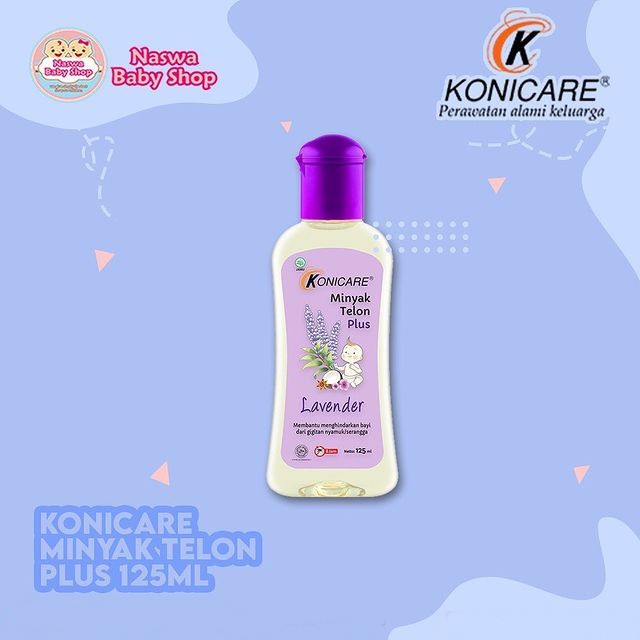 Jual Konicare Minyak Telon Plus Lavender 30ml 60ml 125ml | Shopee Indonesia