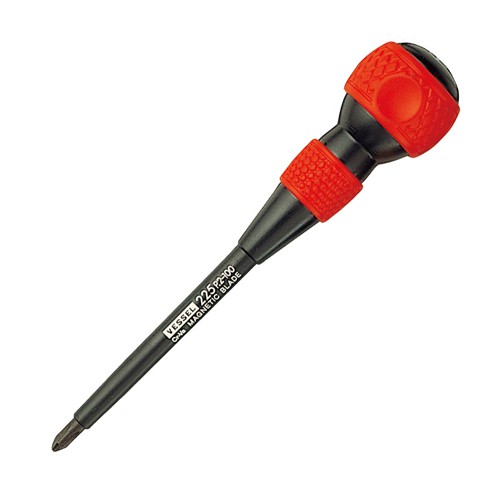 Jual Obeng Vessel 225 PH2x100mm - Ball-Grip Screwdriver (with covered ...