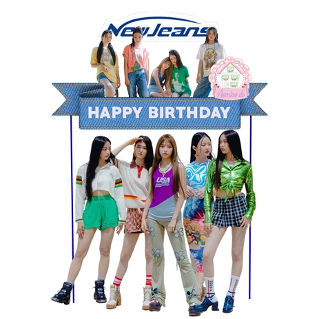 Jual KPOP NewJeans Cake Topper | Shopee Indonesia