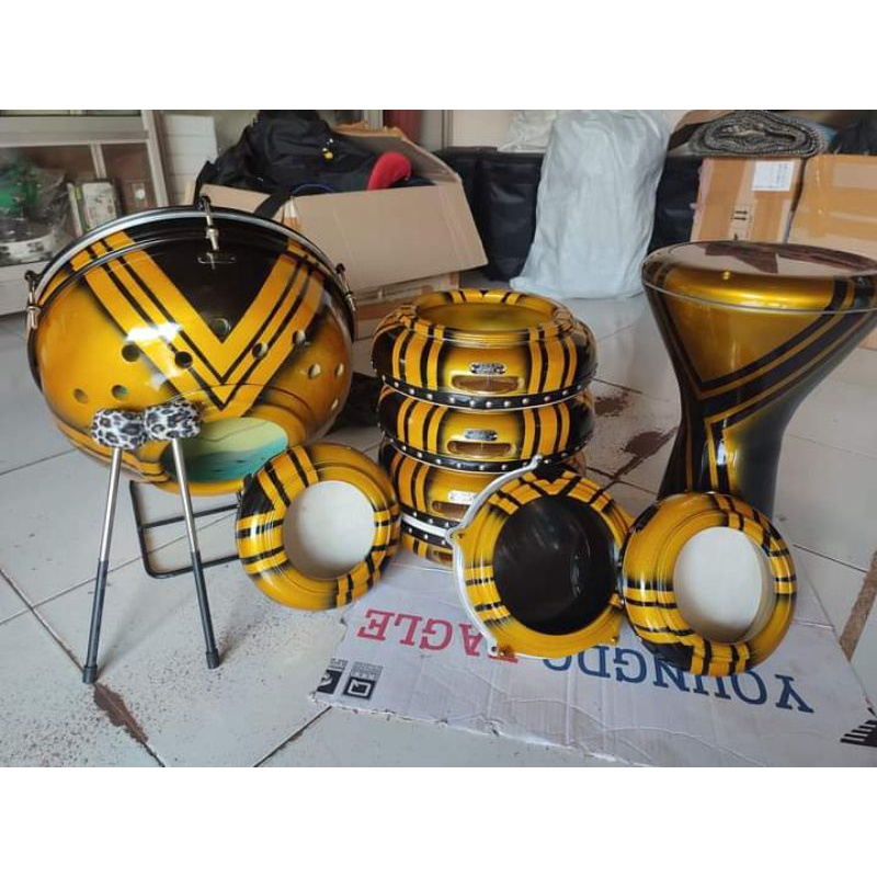 Jual Hadroh/terbang/ banjari model Jepara kayu mangga ukuran 30 ...