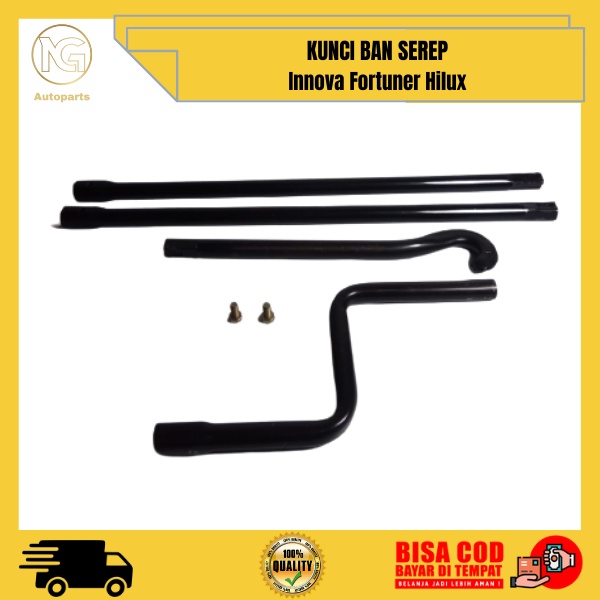 Jual Kunci Gagang Tongkat Ban Serep Innova Fortuner Hilux | Shopee ...