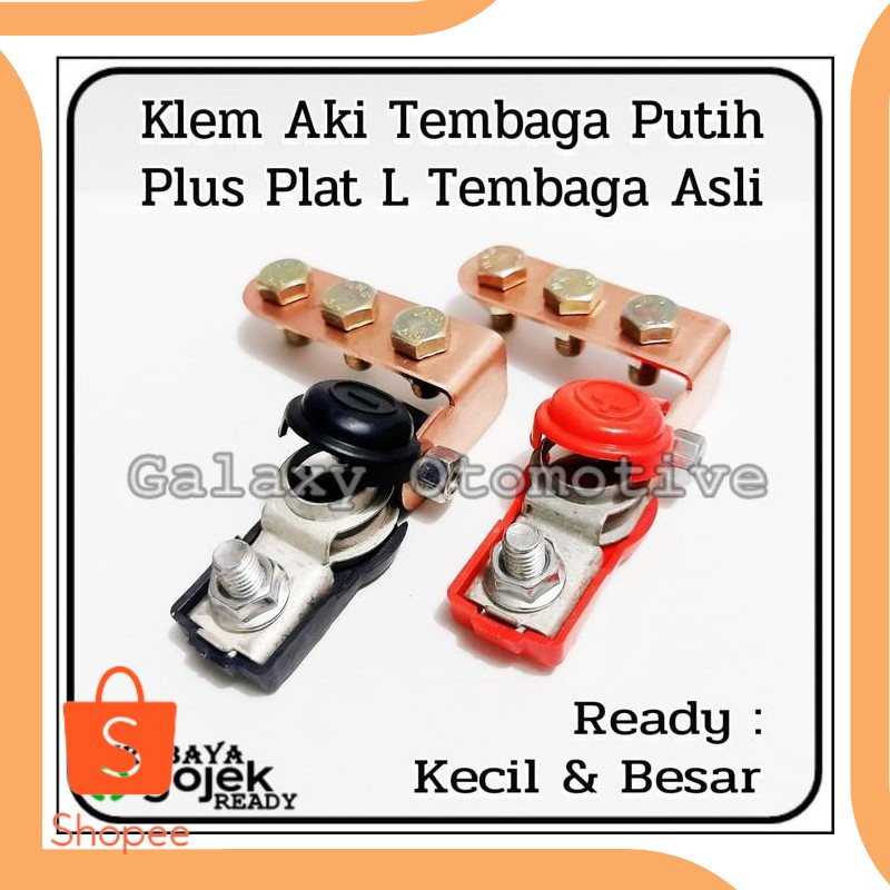 Jual Dijual perkakas Klem Aki / Accu - Tembaga Asli - Ukuran Besar Plus ...