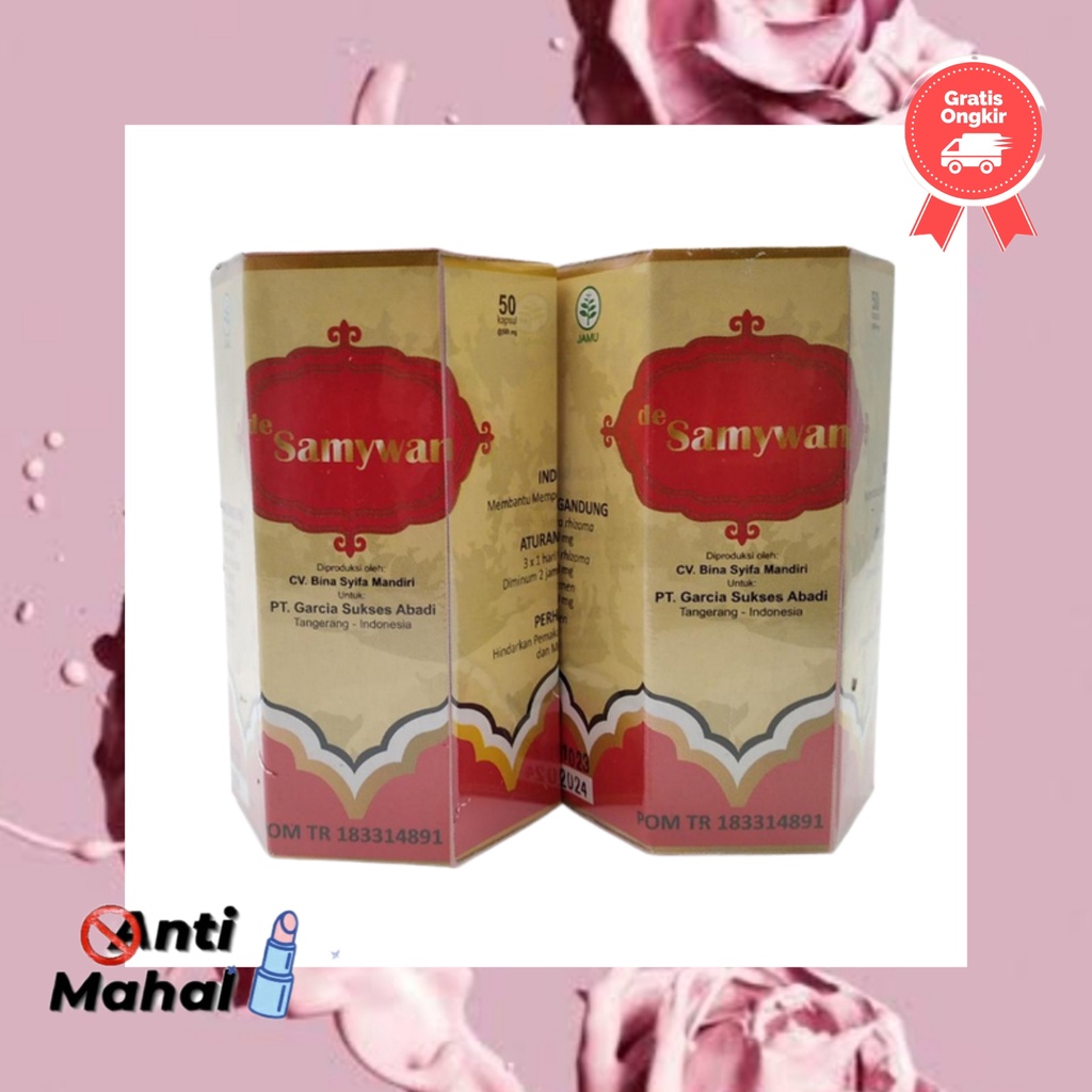 Jual JUAL SAMYWAN / Samyun Wan Suplemen Penambah Berat Badan BPOM isi ...