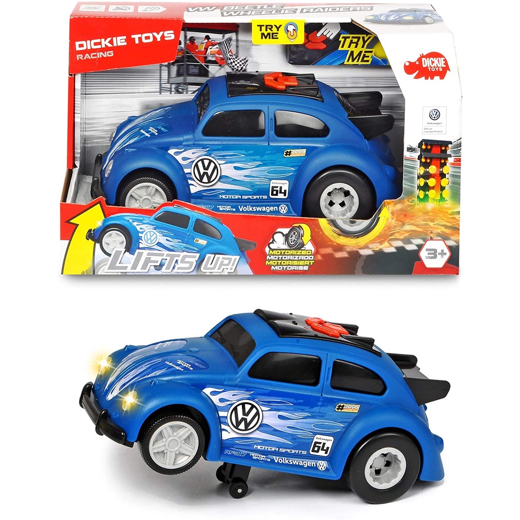 Jual Dickie Toys LIFT UP Volkswagen Beetle Motorized Wheelie Raiders ...