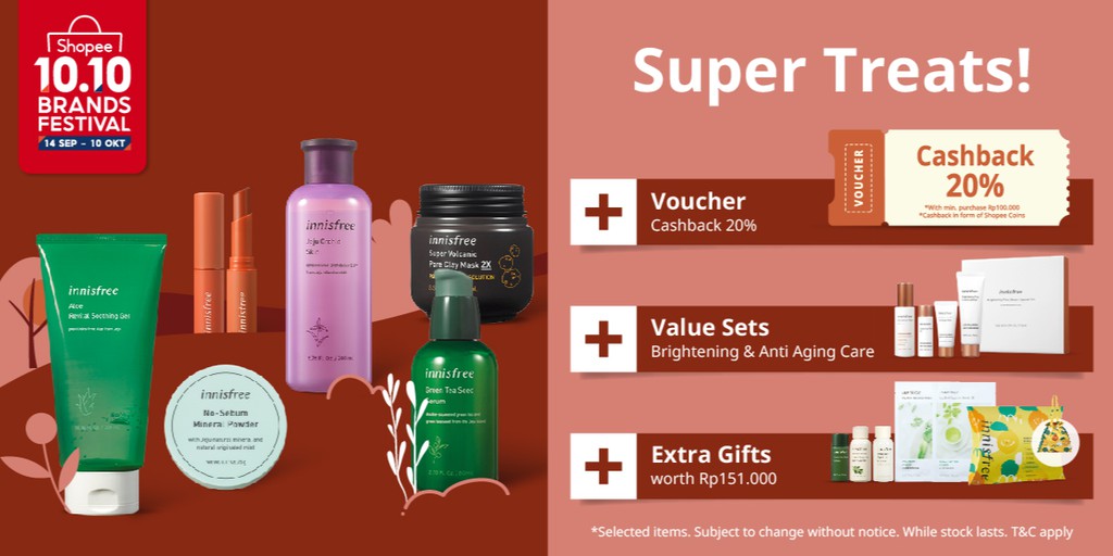Toko Online Innisfree Official Shop | Shopee Indonesia