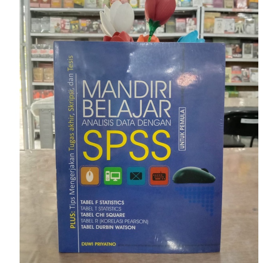 Jual Mandiri Belajar Analisis Data Dengan SPSS Untuk Pemula - Duwi Priyatno (Mediakom) | Shopee ...