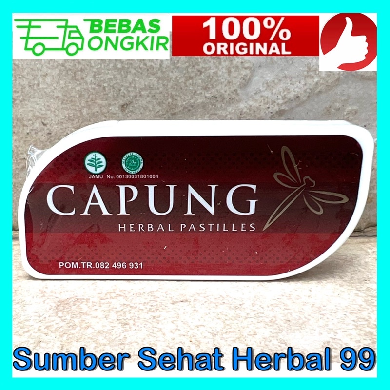 Jual Capung Herbal Pastilles - Permen Hisap Untuk Melegakan Pernafasan ...