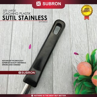 Jual SUBRON Spatula Panjang 50cm Susuk Sutil Sodet Stainless Gagang ...
