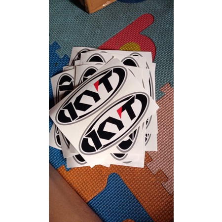 Jual STICKER LOGO KYT MODEL BARU STIKER SET KYT UNTUK SEMUA HELM BAHAN ...