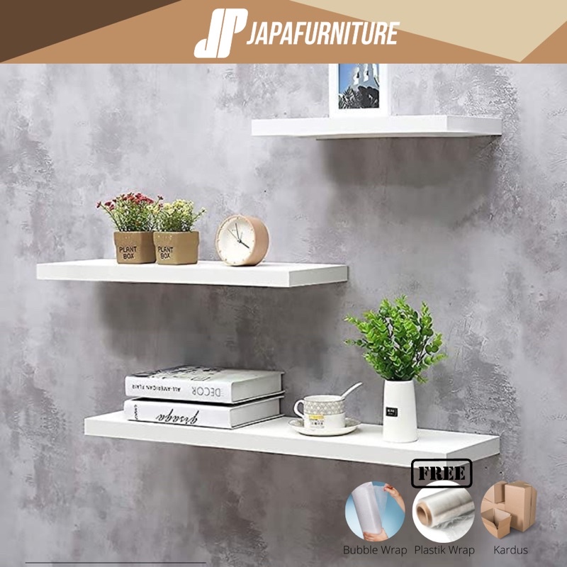 Jual Rak Ambalan Melayang/Ambalan Dinding/Rak Dinding Gantung | Shopee ...