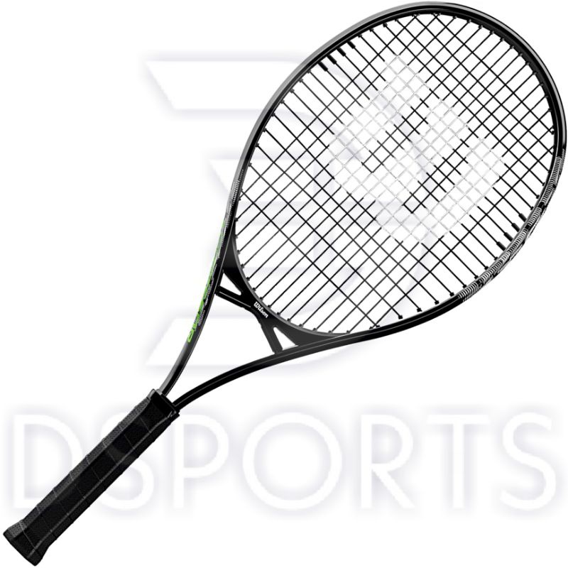Jual Wilson Aggressor 112 280 g 280Gr 16 19 Black Green ( Racket Tennis ...