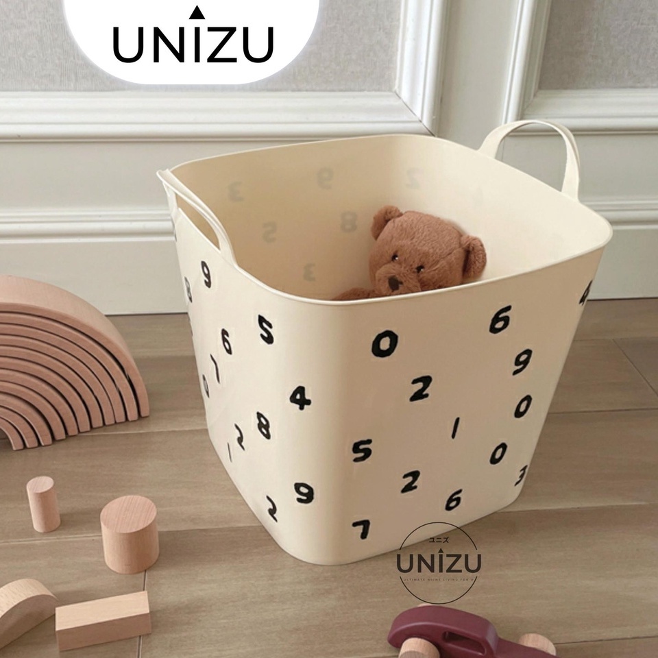 Jual Unizu Storage Box Organizer Rak Mainan Anak Keranjang Plastik ...