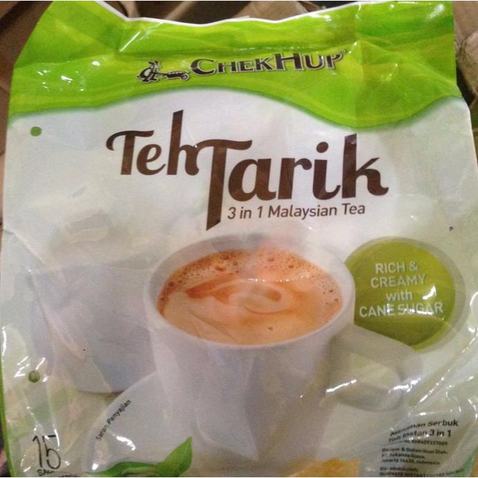 Jual TEA-17-74- TEH TARIK CHEK HUP ISI 15 3 IN 1 MALAYSIAN TEA TEHTARIK ...