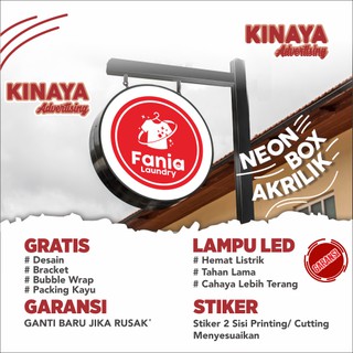 Jual Jual Neon Box Kedai Kopi Neonbox Full Akrilik Warung Kopi 100cm ...