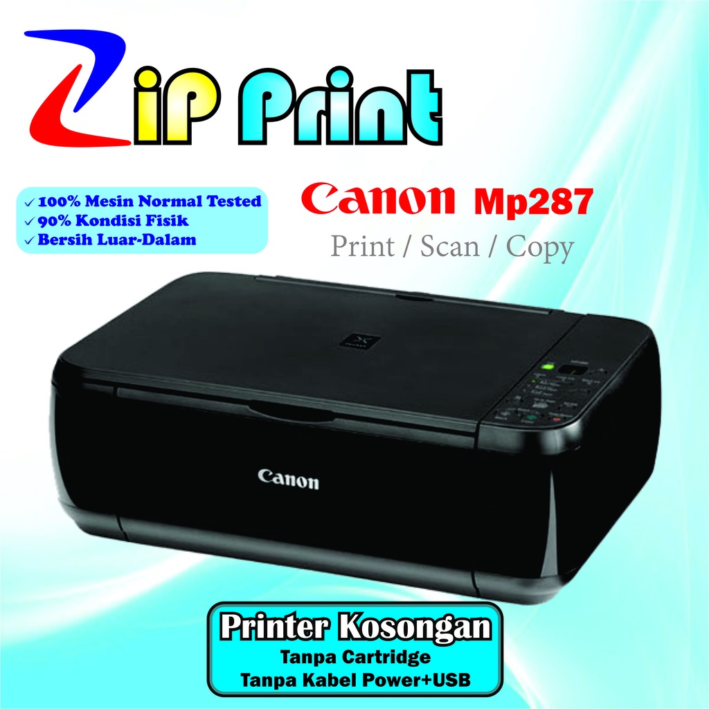Jual Printer Scan Copy Canon Pixma MP287 Kosongan | Shopee Indonesia