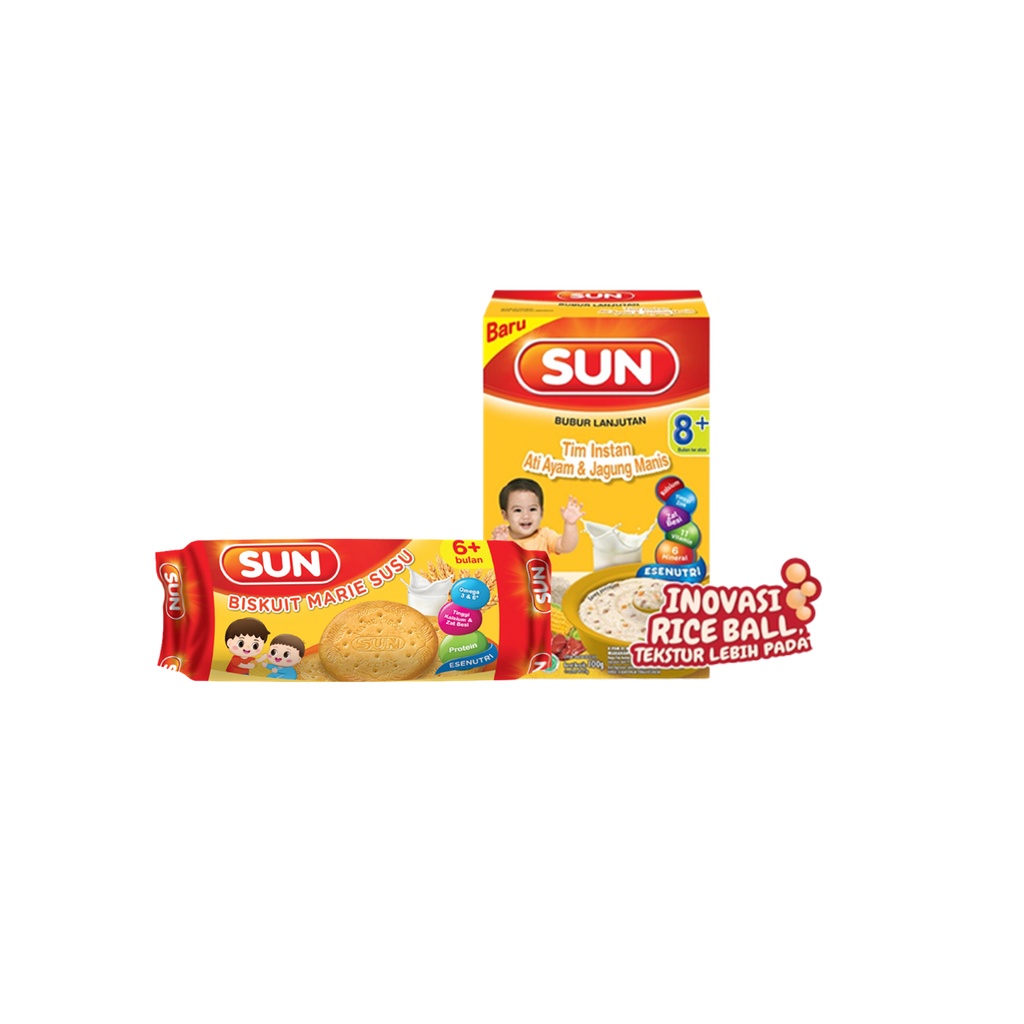 Jual SUN FOC 8+ Ati Ayam Jagung Manis + SUN Marie Biscuit 80 g | Shopee ...