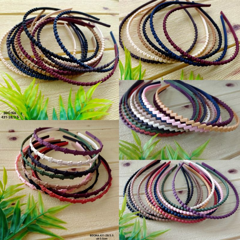 Jual Bando Polos Doff Pria Dan Wanita Aksesoris Rambut Terlaris ...