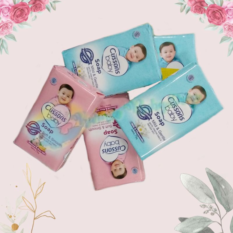 Jual Cussons Sabun Mandi Batang 75gr sabun mandi bayi kurnia babyshop ...