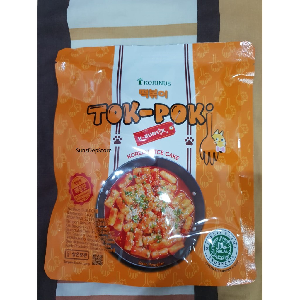 Korinus K - Bunsik Tokpoki Sweet&Spicy / Tteokbokki / Toppoki / Tok ...