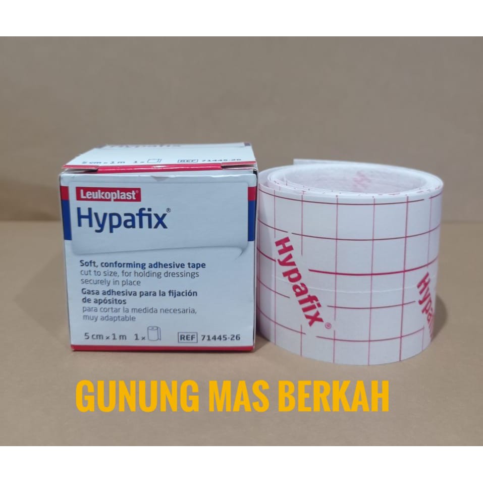 Jual Leukoplast Hypafix Perban 5 cm x 1 m - Untuk Penutup Luka | Shopee Indonesia