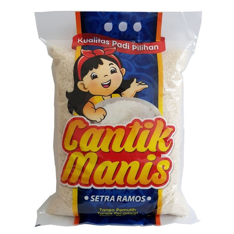 Jual Beras CANTIK MANIS Setra Ramos 5Kg | Shopee Indonesia