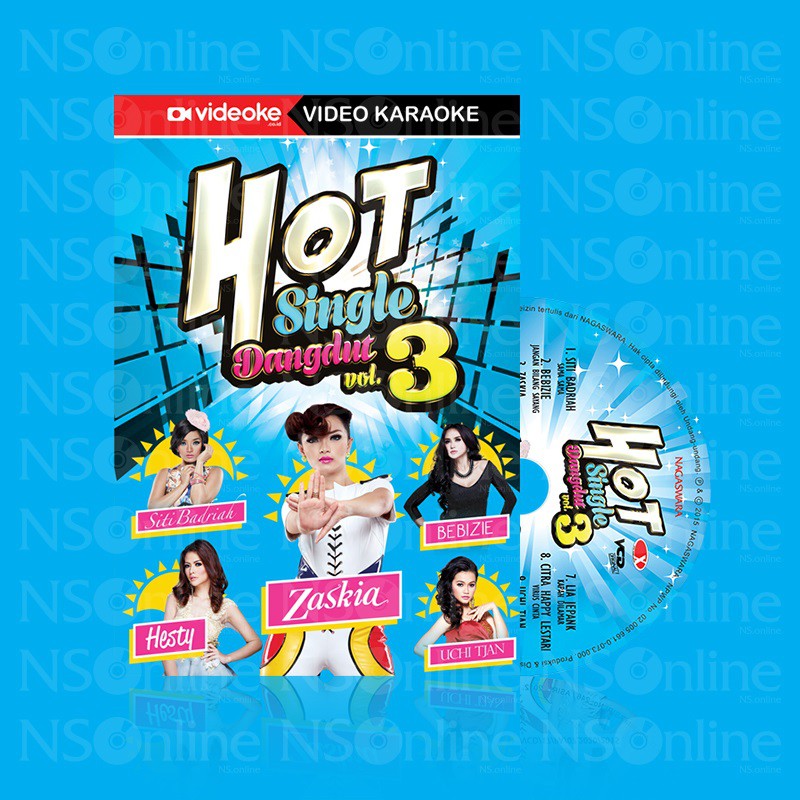 Jual VCD KARAOKE ORIGINAL(ADA GAMBAR) - HOT SINGLE DANGDUT Vol.3 | Shopee Indonesia