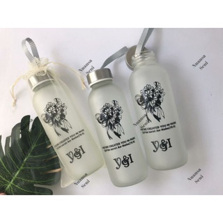 Jual Souvenir Botol Minum 420 ml Tumbler Botol Termos Kaca Dof Dove ...