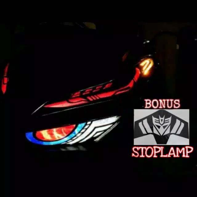 Jual STICKER LAMPU ALIS VARIO NEW 2018 2019 2020 (ALIS+MATA) | Shopee ...