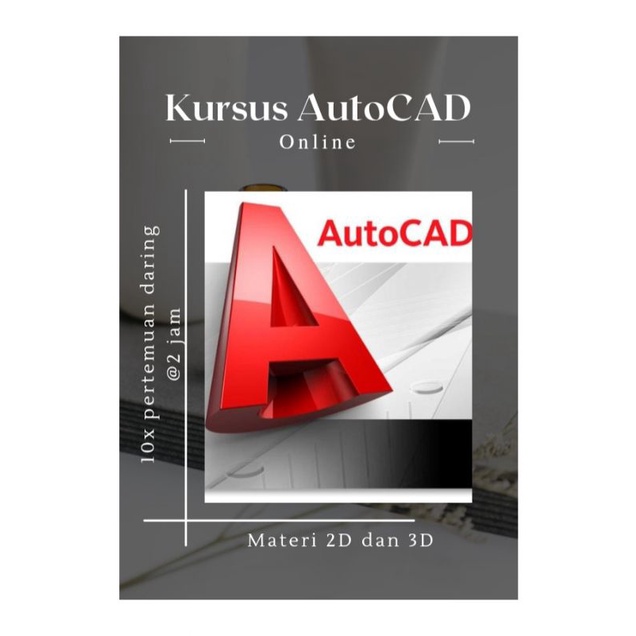 Jual Kursus AutoCAD Online | Shopee Indonesia